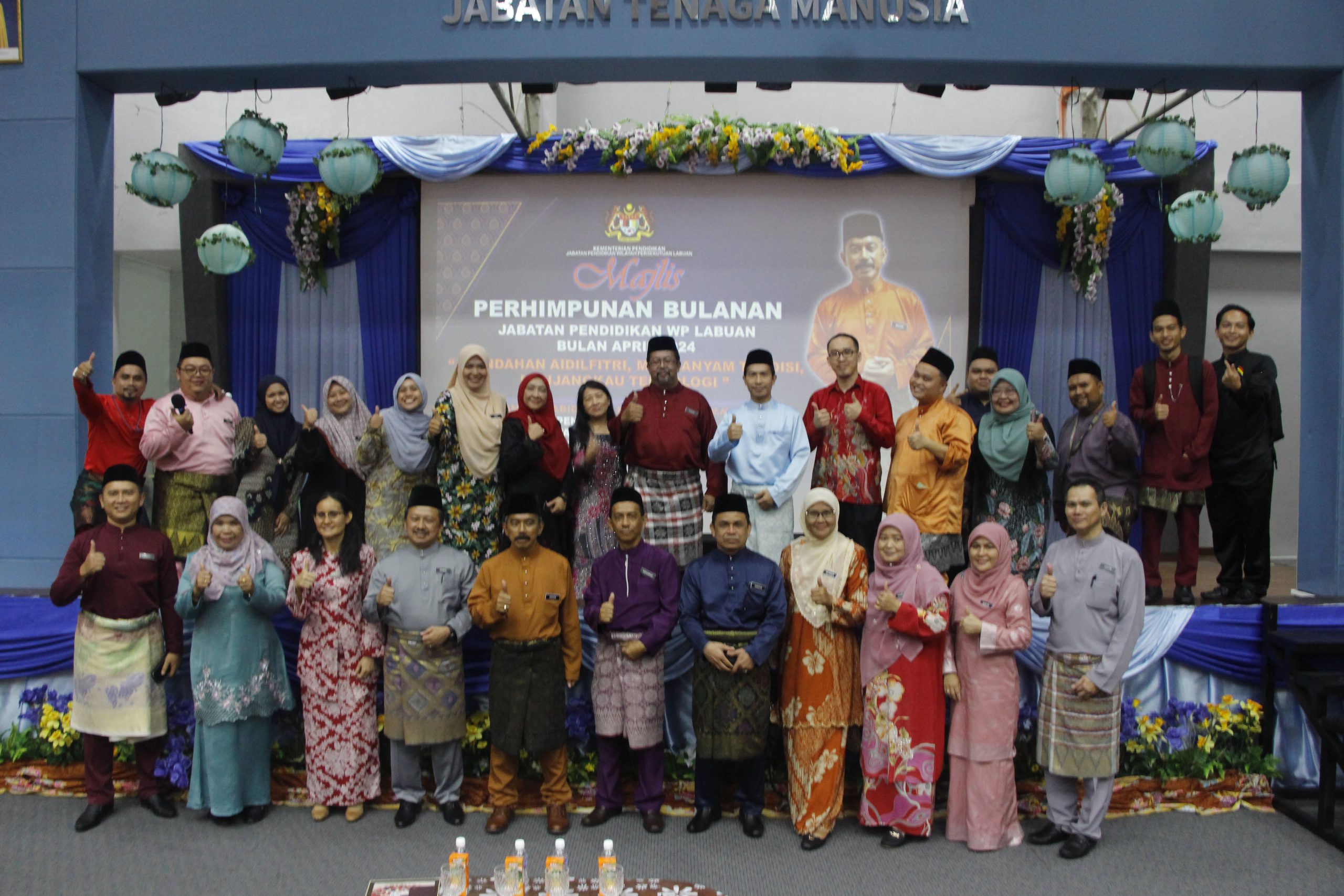 Perhimpunan bulanan Jabatan Pendidikan W.P. Labuan bagi bulan April ...